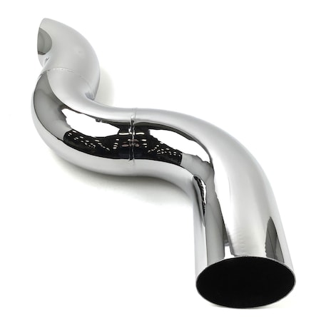 Heavy Duty Mfg Dump Truck Stack Pipe O.D. Chrome 3-501-295DCP | Zoro